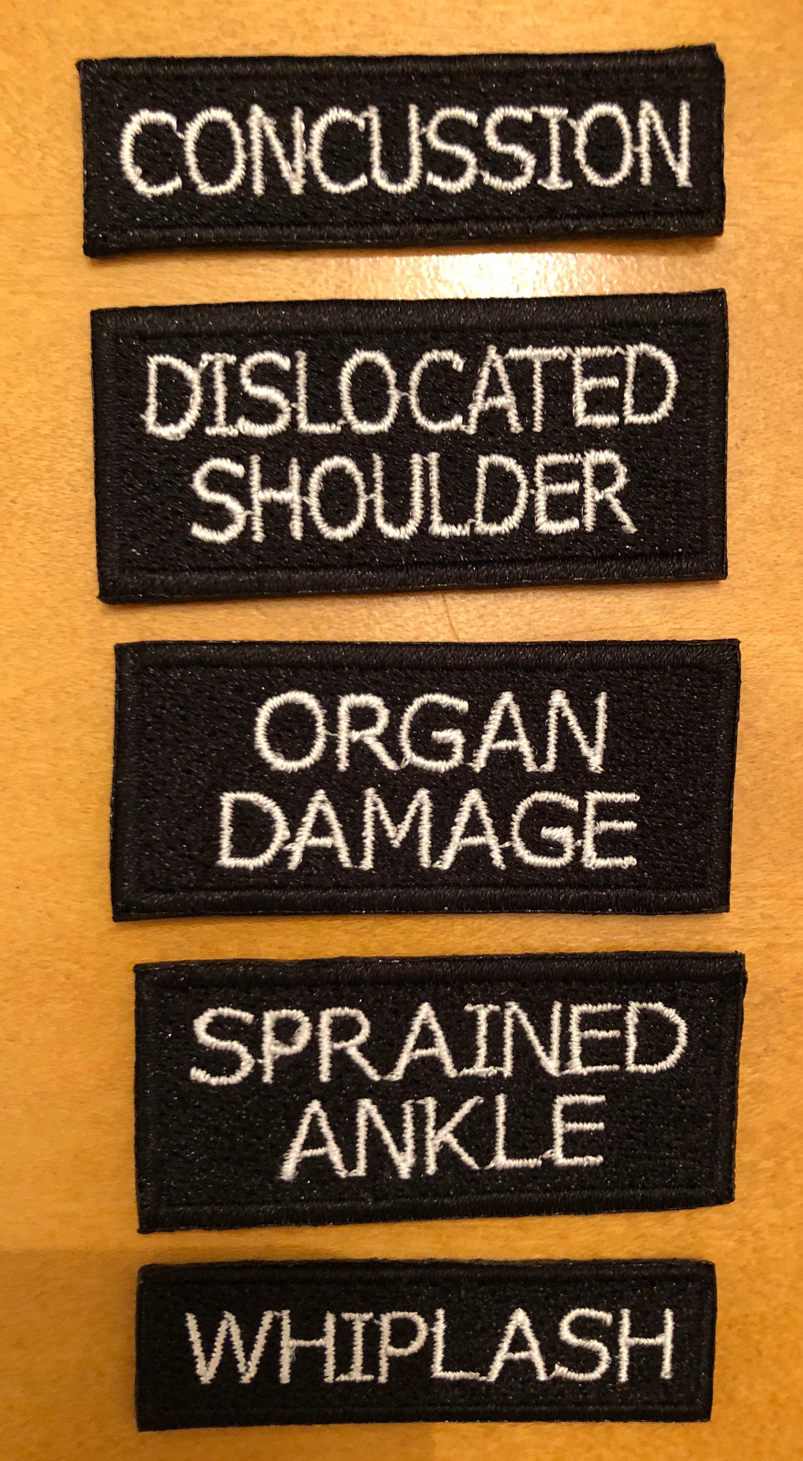 Sports Injuries Patches | Etsy