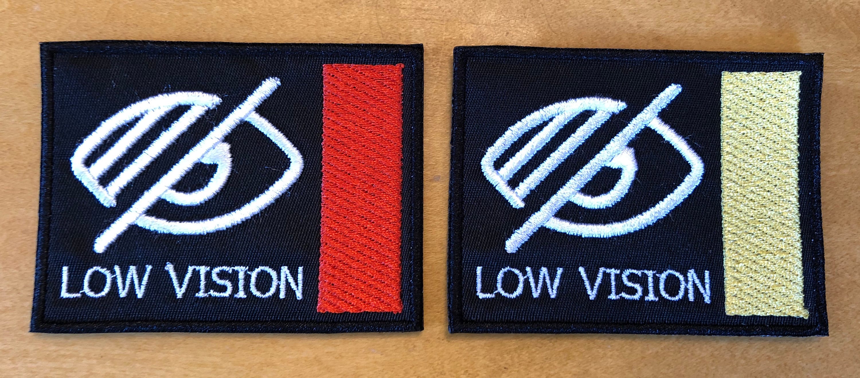 Low Vision Sports Jersey Patches - Etsy