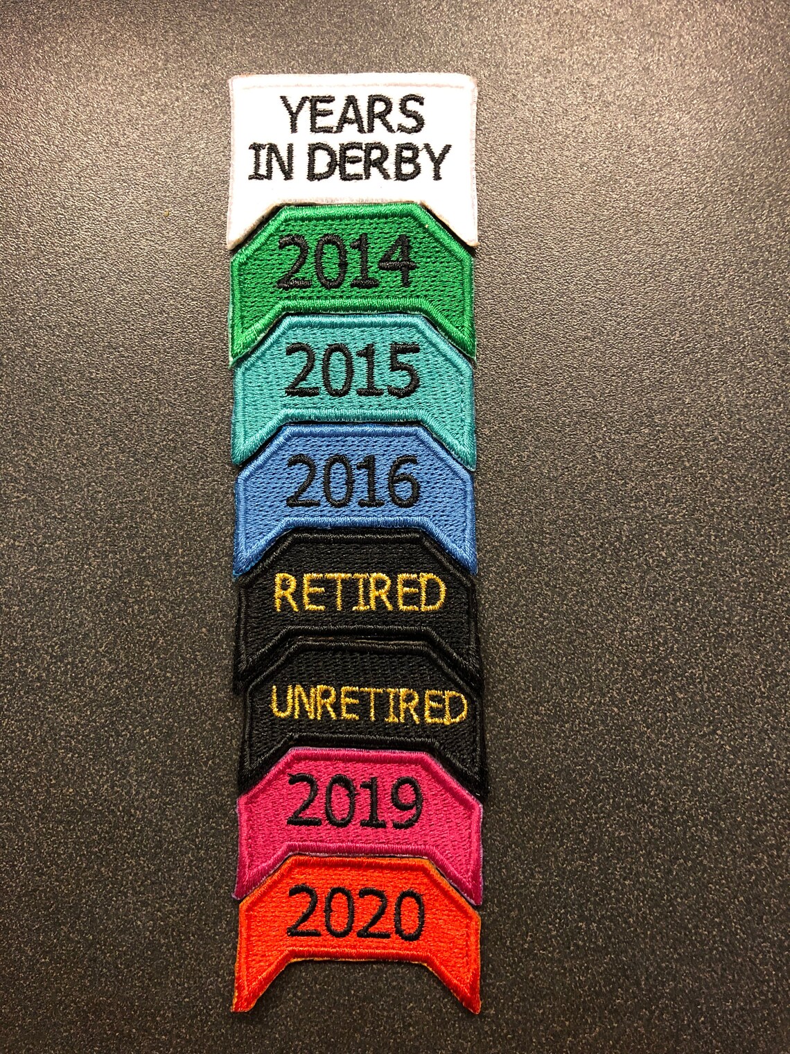 Roller Derby Year Patches | Etsy
