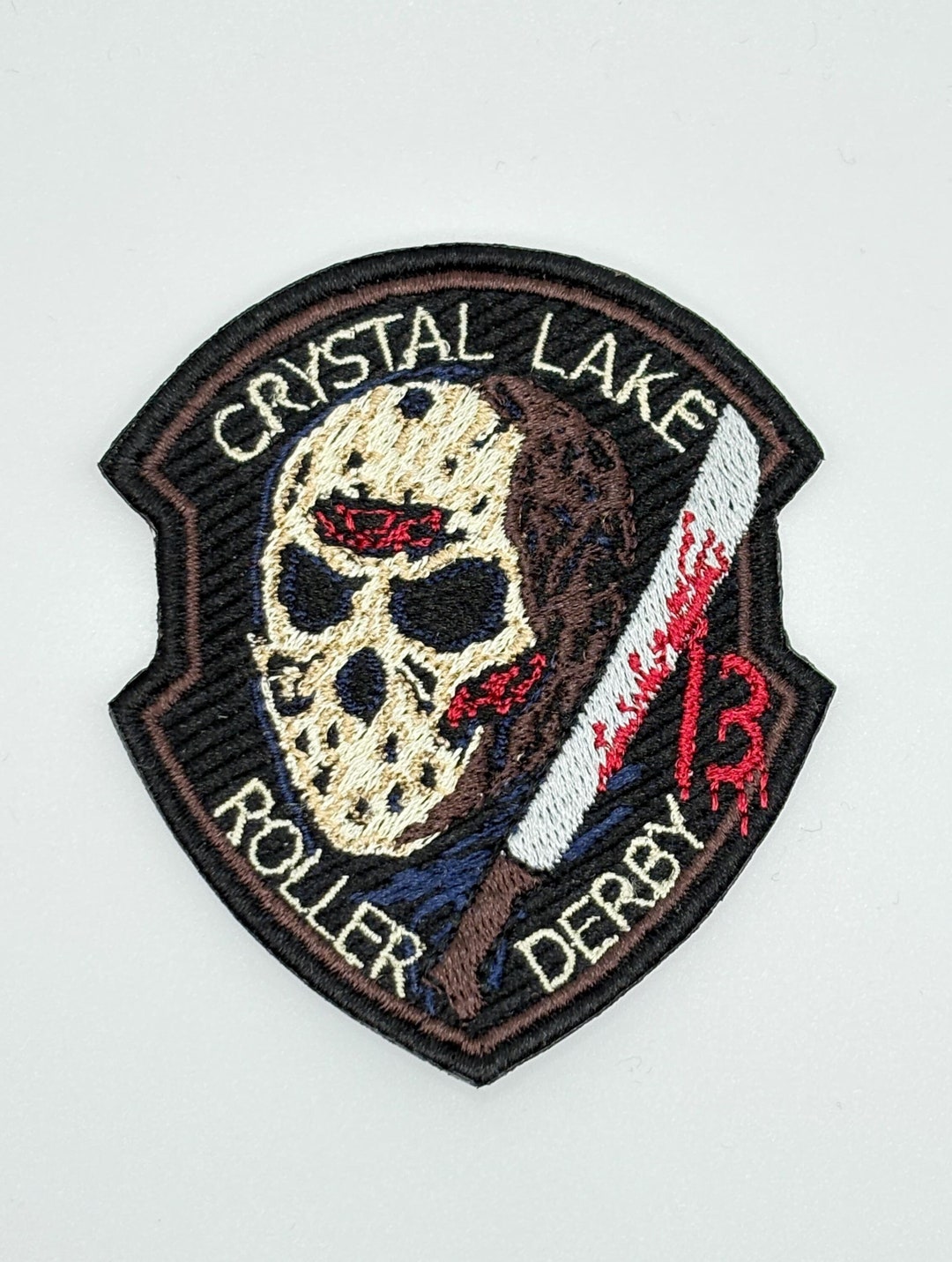 Friday the 13th Roller Derby Patch - Etsy