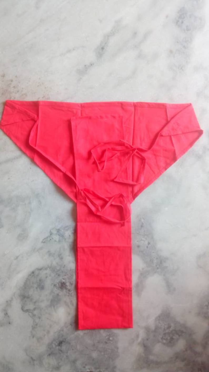 Indian Loincloth Men & Women Langot Brief Kaupinam Desi Gym Supporter ...