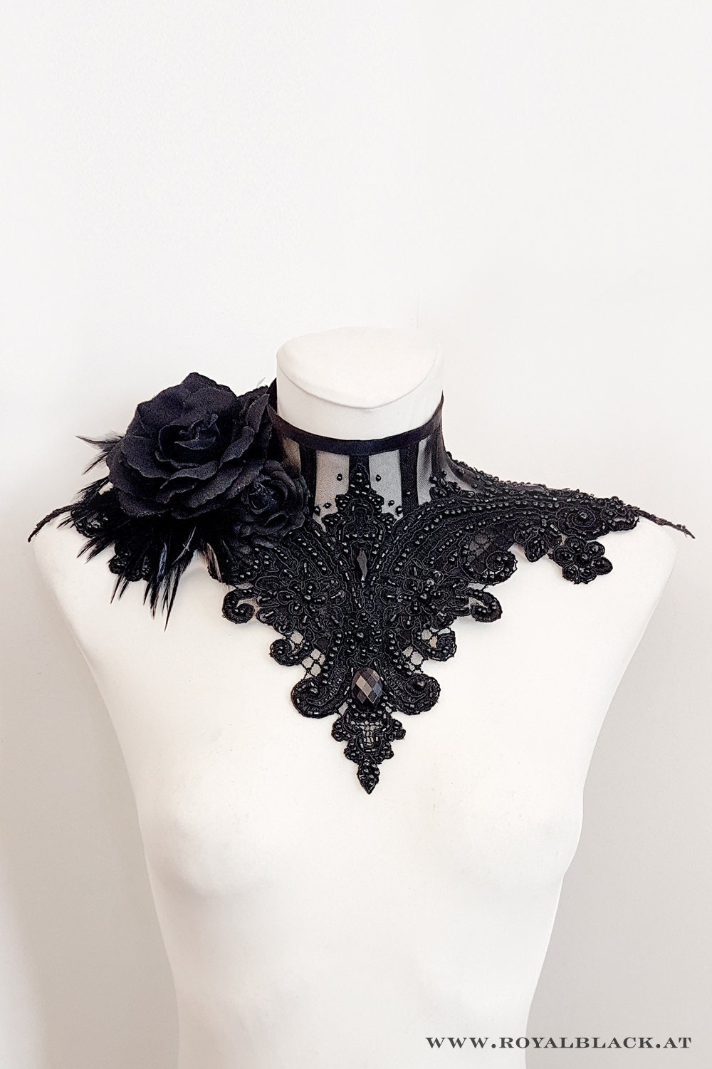 Royal Black Tutorial: Advanced Neck Corsets and Collar Designs - Etsy