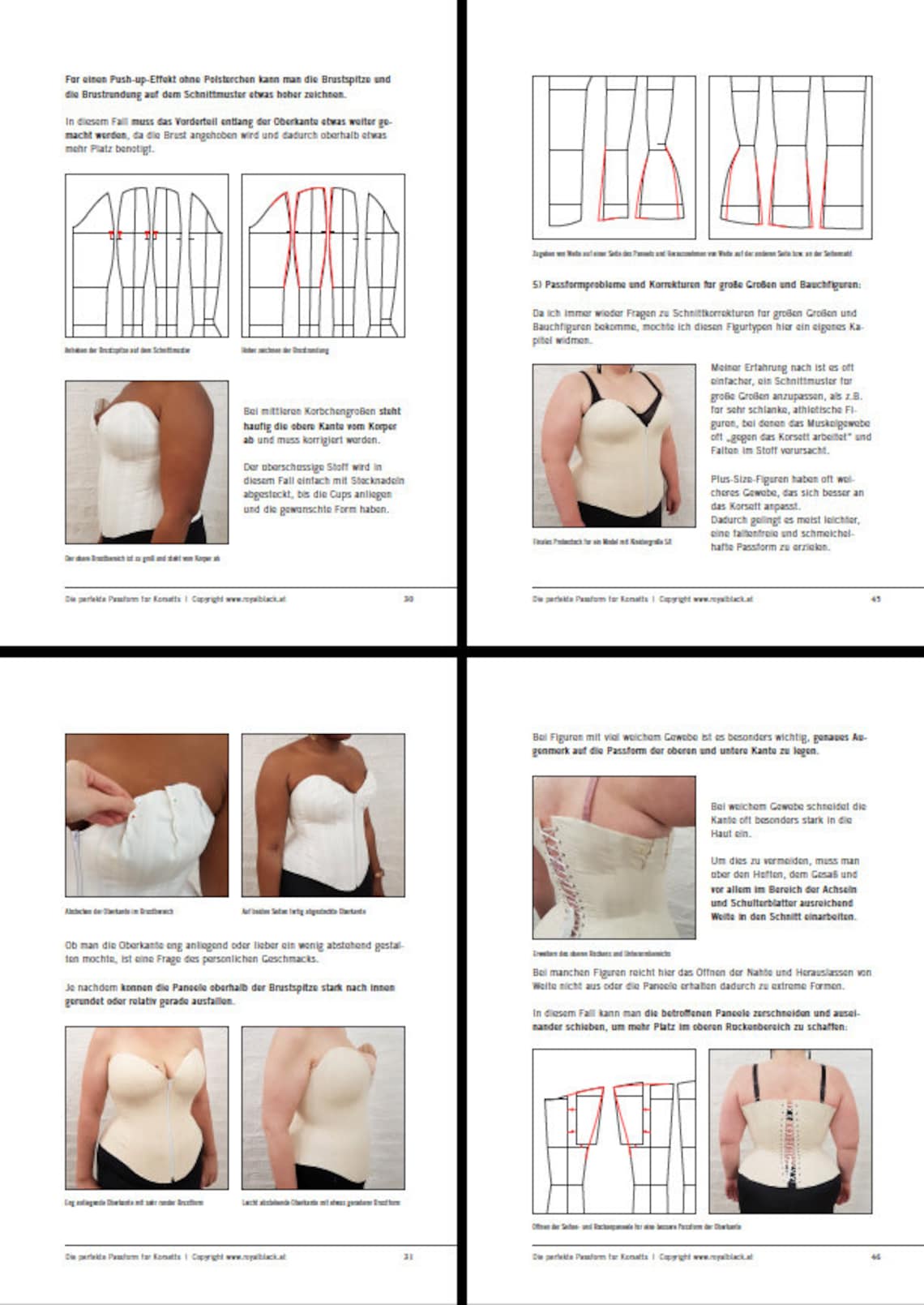 Tutorial Bundle: Drafting and Fitting Bespoke Corset Patterns | Etsy