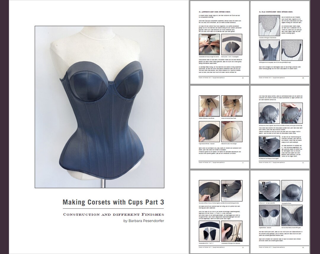 Royal Black Tutorial: Constructing Cupped Corsets English Language ...