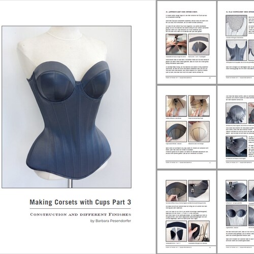 Tutorial Bundle: Cupped Corsets by Royal Black English - Etsy