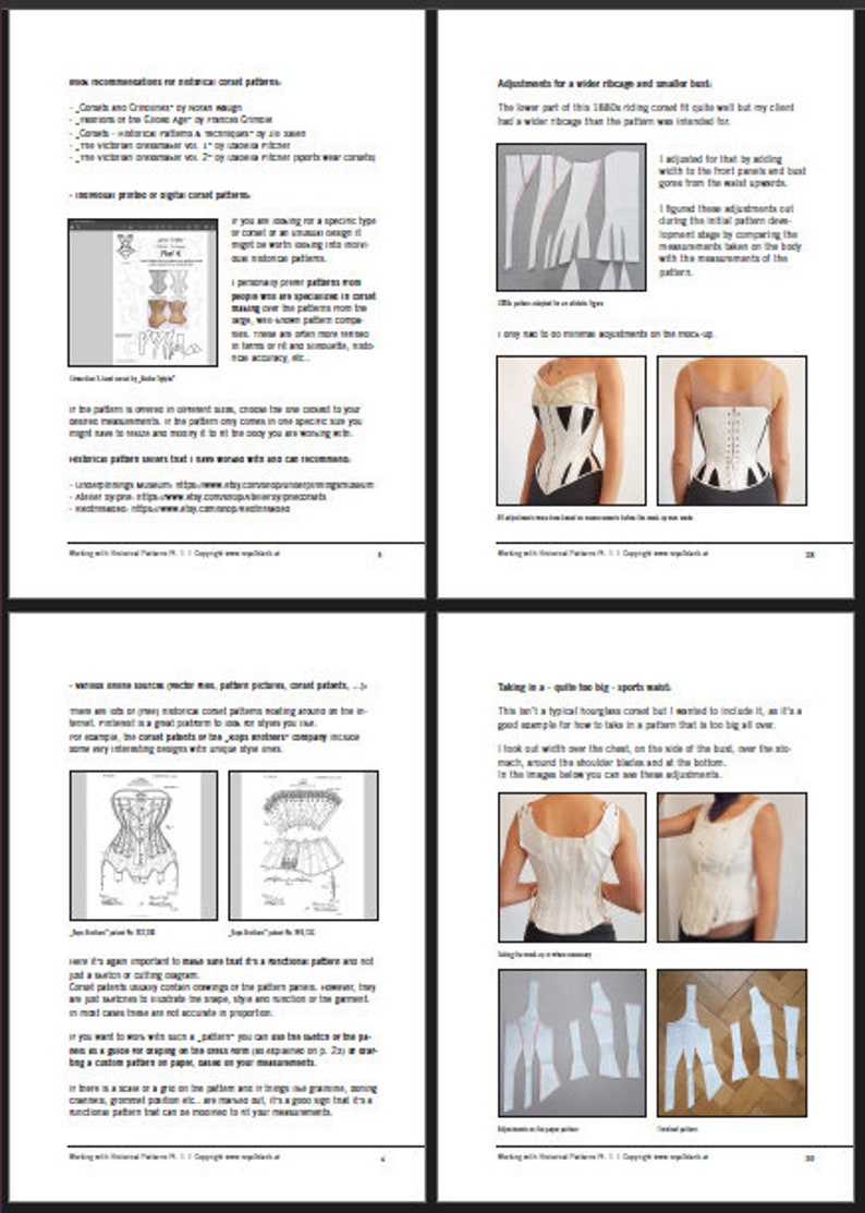 Tutorial Bundle: Historical Corsets & Stays by Royal Black | English ...