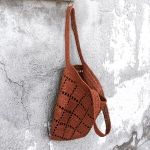 Crochet Tote Bag Pattern Crochet Pattern 'squares 1' - Etsy