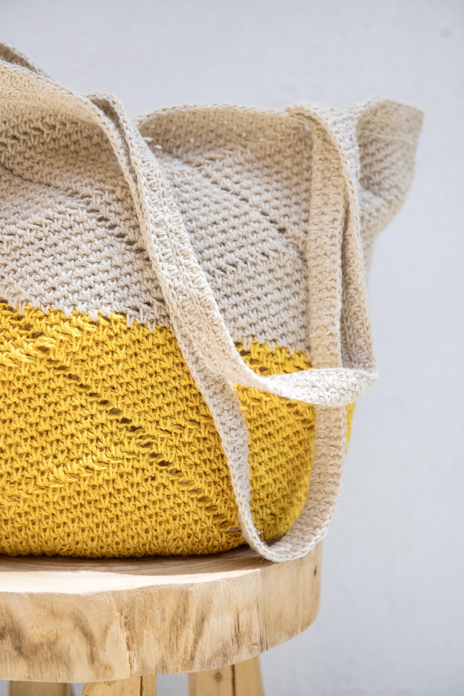 Crochet Rhombus Jute Bag Pattern, Boho Shoulder Bag (PDF Pattern) - Etsy