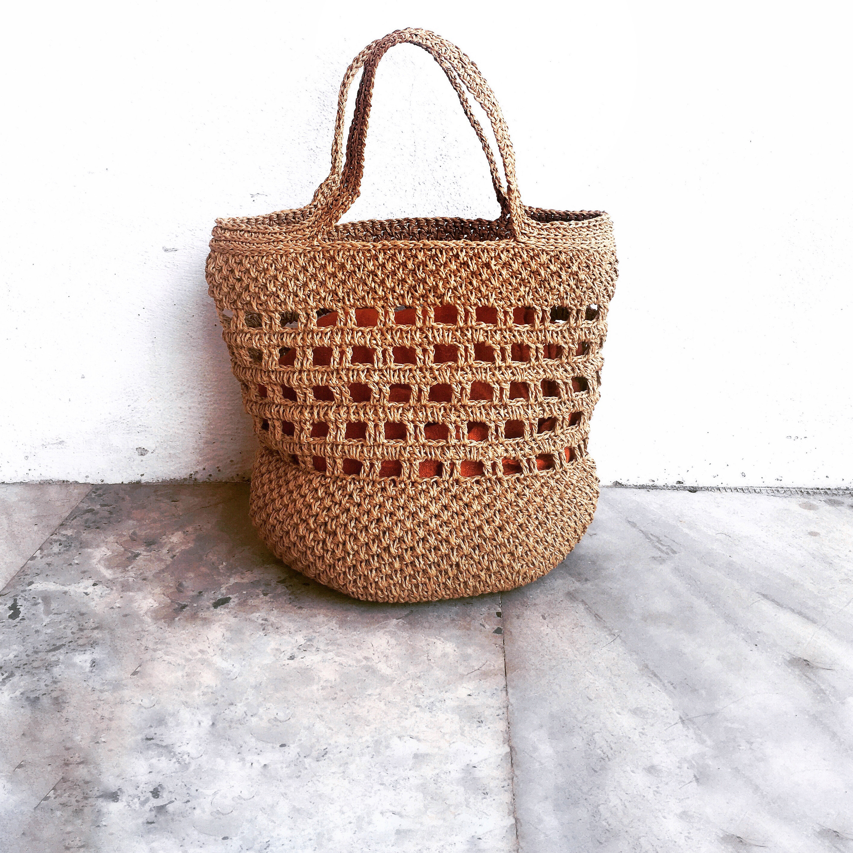 Crochet bag Pattern Raffia bag crochet Raffia Bag pattern | Etsy