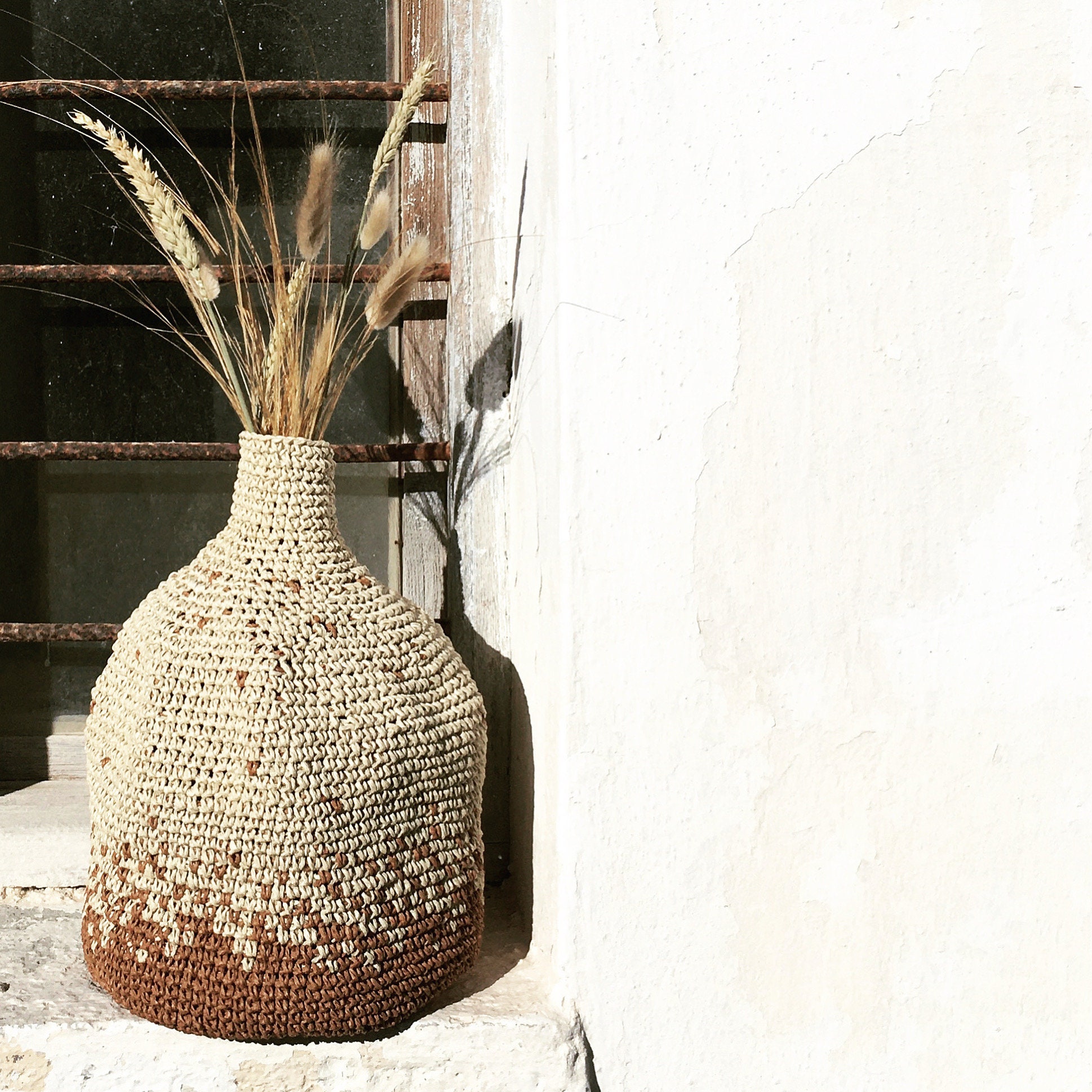 Crochet Pattern DIY Crochet Vase Pattern Decorative Vase | Etsy