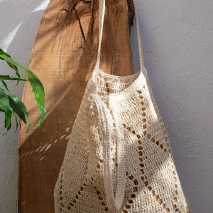 Crochet Pattern 'diamonds Bag', Crochet Tote Bag Pattern, Crochet ...