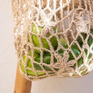 Crochet Pattern LETO BAG Medium, Crochet Bag Pattern, Crochet Net Bag ...