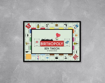 Personalised Monopoly Themed Board Game Wedding Invitation or ...