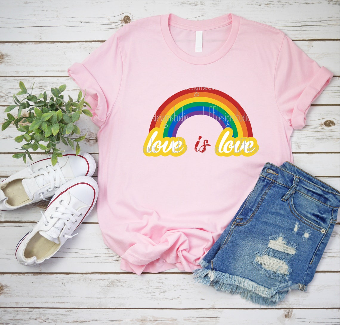 Liebe ist Liebe SVG, Lgbtq SVG, Regenbogen SVG, Gay Pride SVG ...