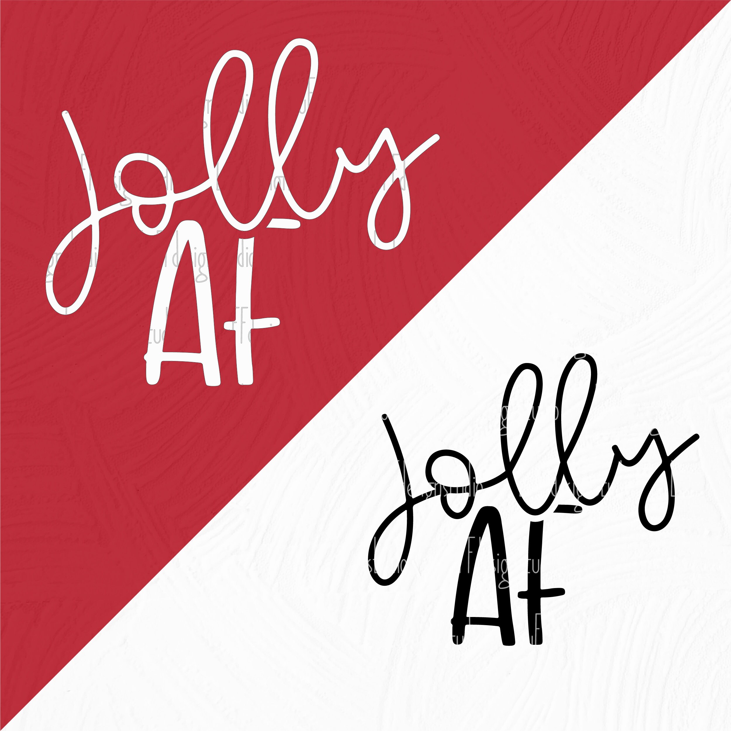 Jolly Af SVG Funny Christmas SVG Winter SVG Adult Christmas - Etsy