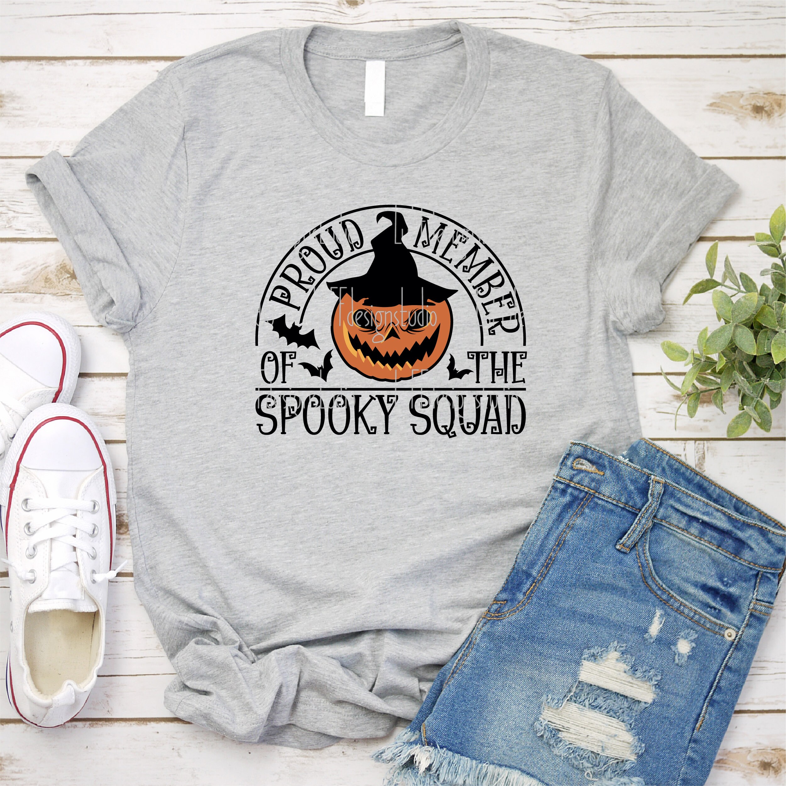 Spooky Squad SVG, Halloween Crew SVG, Proud Member SVG, Witchy Svg ...