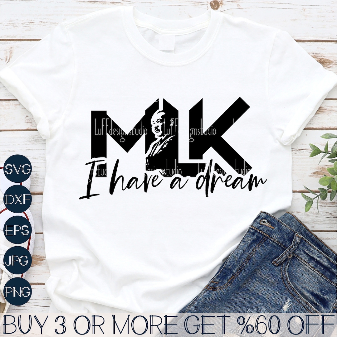 MLK SVG, Black History SVG, Juneteenth Svg, I Have a Dream Svg, Martin ...