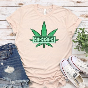Irish SVG, Weed SVG, Highrish SVG, Funny St Patricks Day Shirt Svg ...