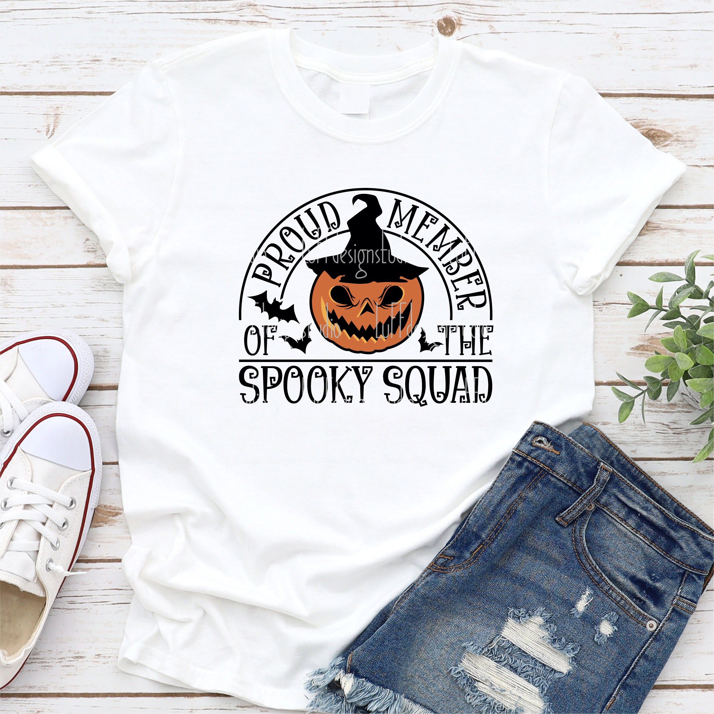 Spooky Squad SVG Halloween Crew SVG Proud Member SVG Witchy - Etsy