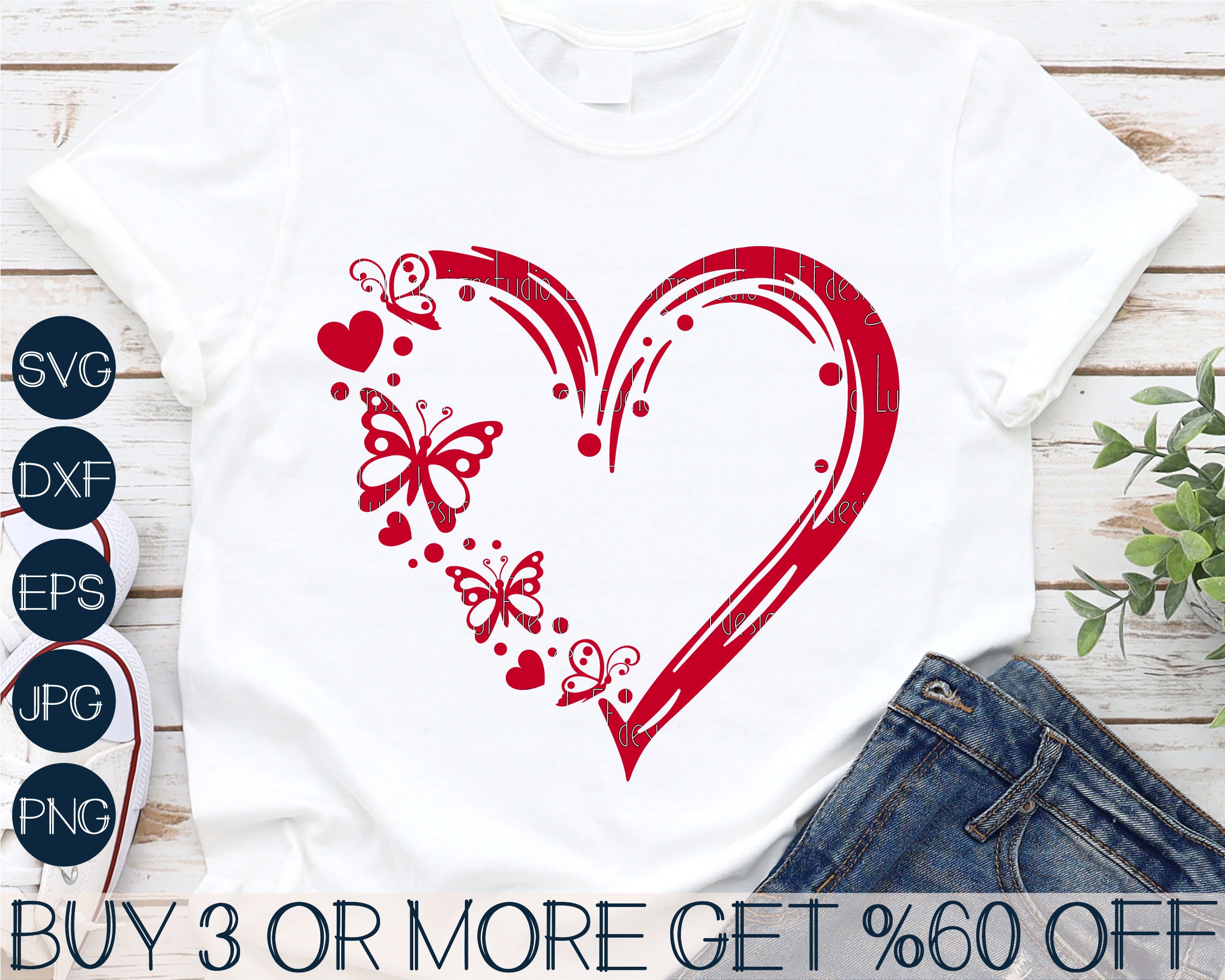 Art & Collectibles Heart Sublimation Designs Valentines day decor Love ...