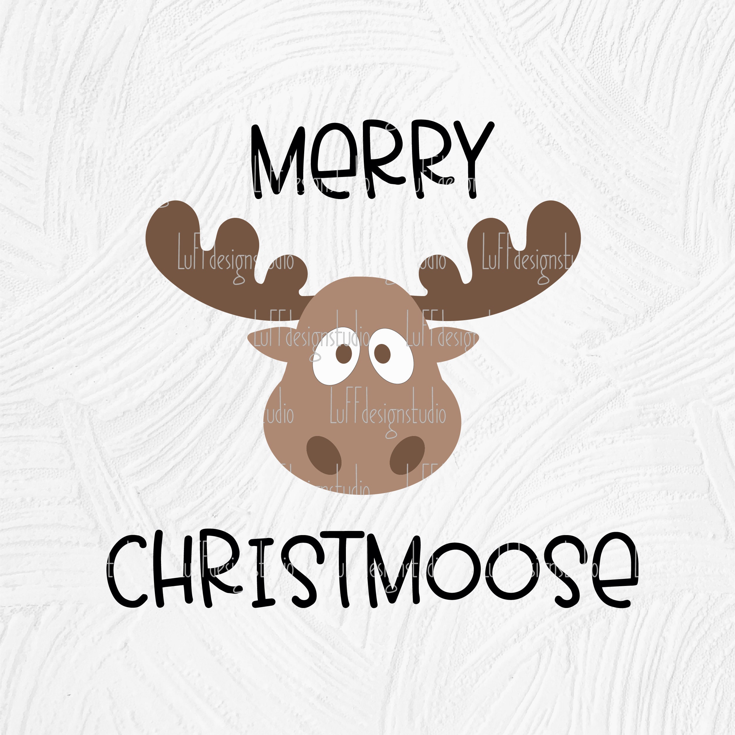 Merry Christmoose SVG Funny Christmas SVG Reindeer SVG Kids - Etsy