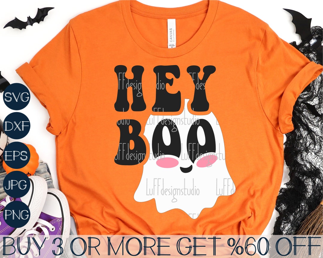 Boo SVG, Ghost SVG, Spooky SVG, Funny Halloween Svg, Cute Kids ...