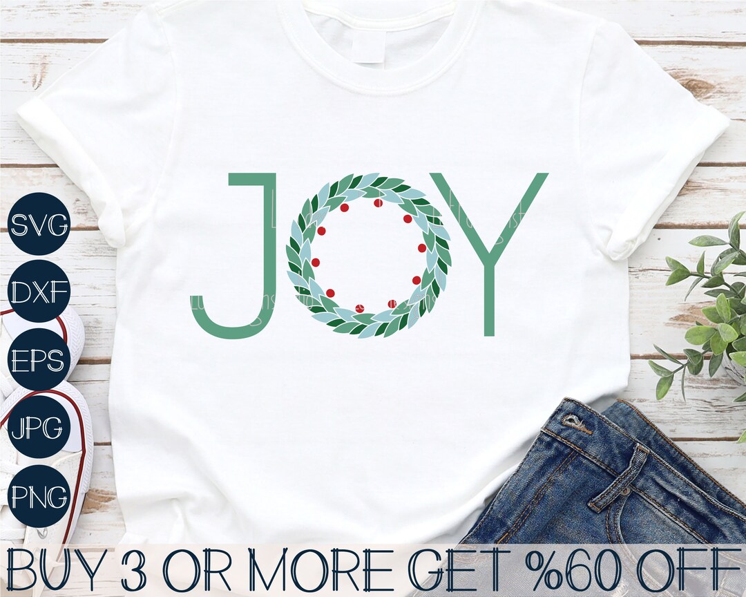 Joy SVG, Christmas SVG, Joy PNG, Christmas Name Frame Svg, Popular ...