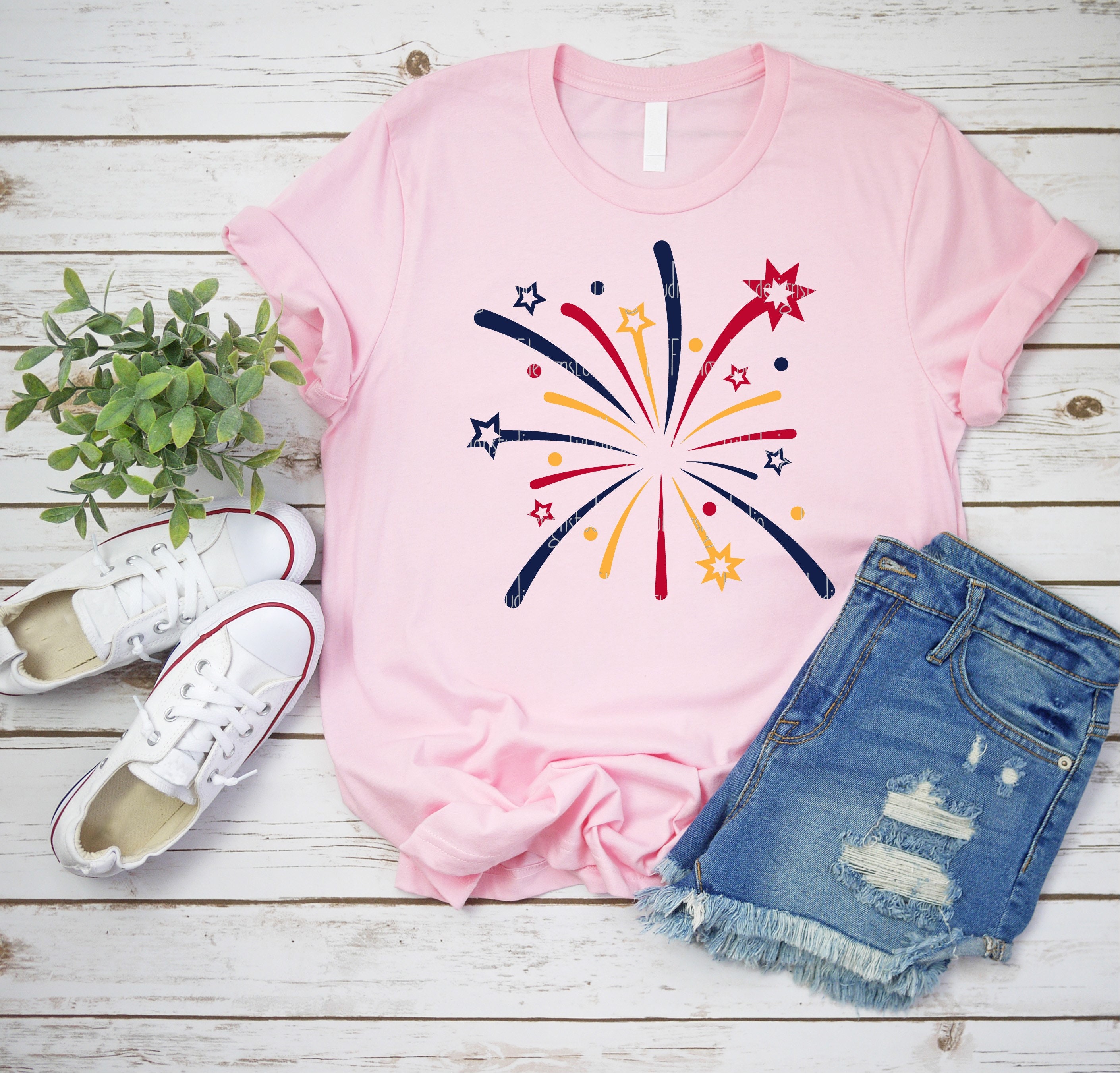 Firework SVG, 4th of July SVG, Patriotic SVG, American Flag Svg, Kids ...