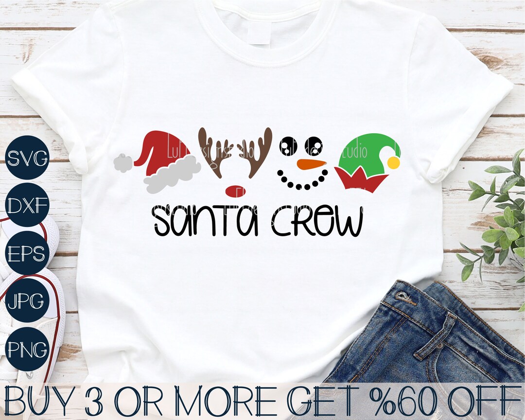 Family Christmas Squad SVG, Santa Crew SVG, Christmas Crew SVG, Elf ...