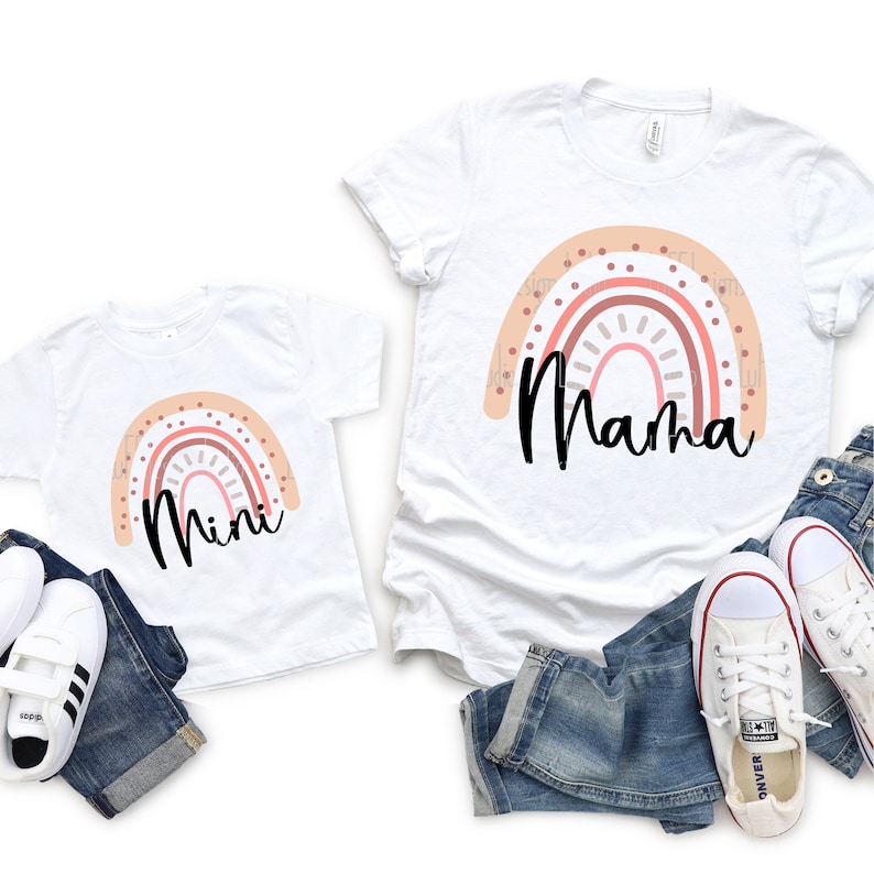 Mama and Mini SVG Bundle Mommy and Me SVG Mothers Day SVG - Etsy