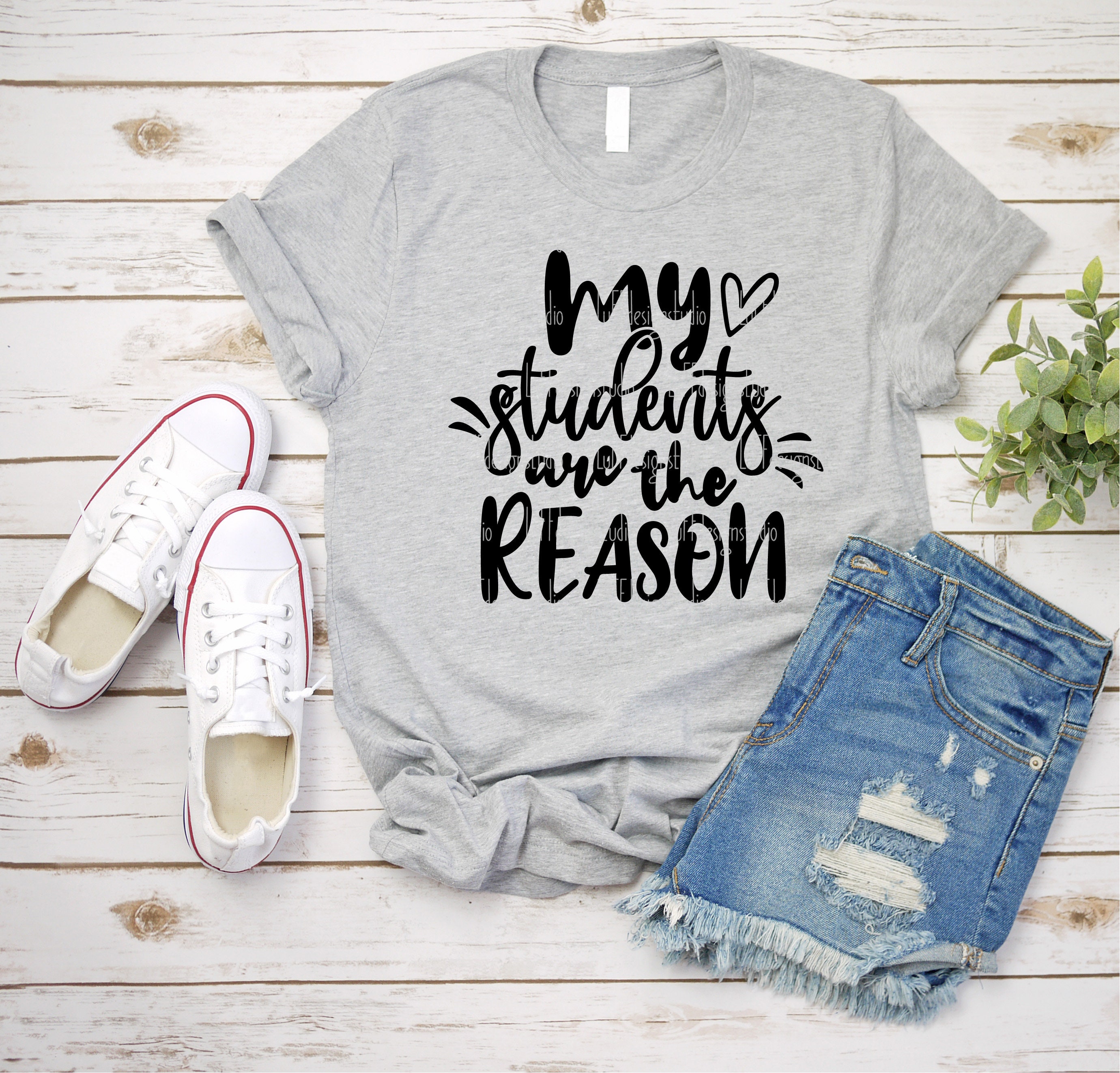 Teacher SVG My Students Are the Reason SVG Shirt Gift - Etsy