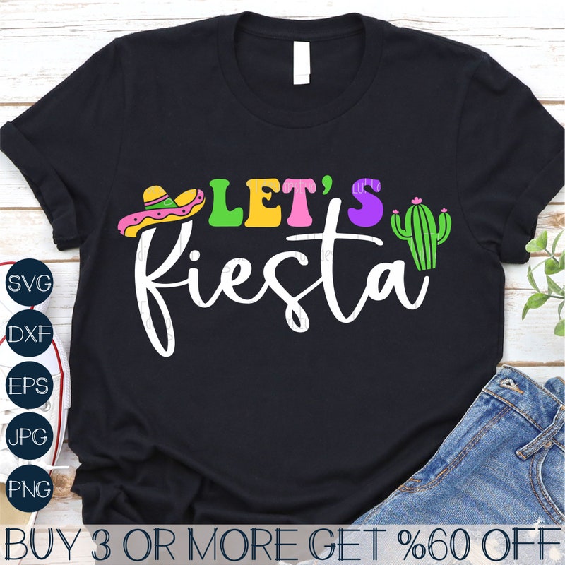 Fiesta Svg - Etsy
