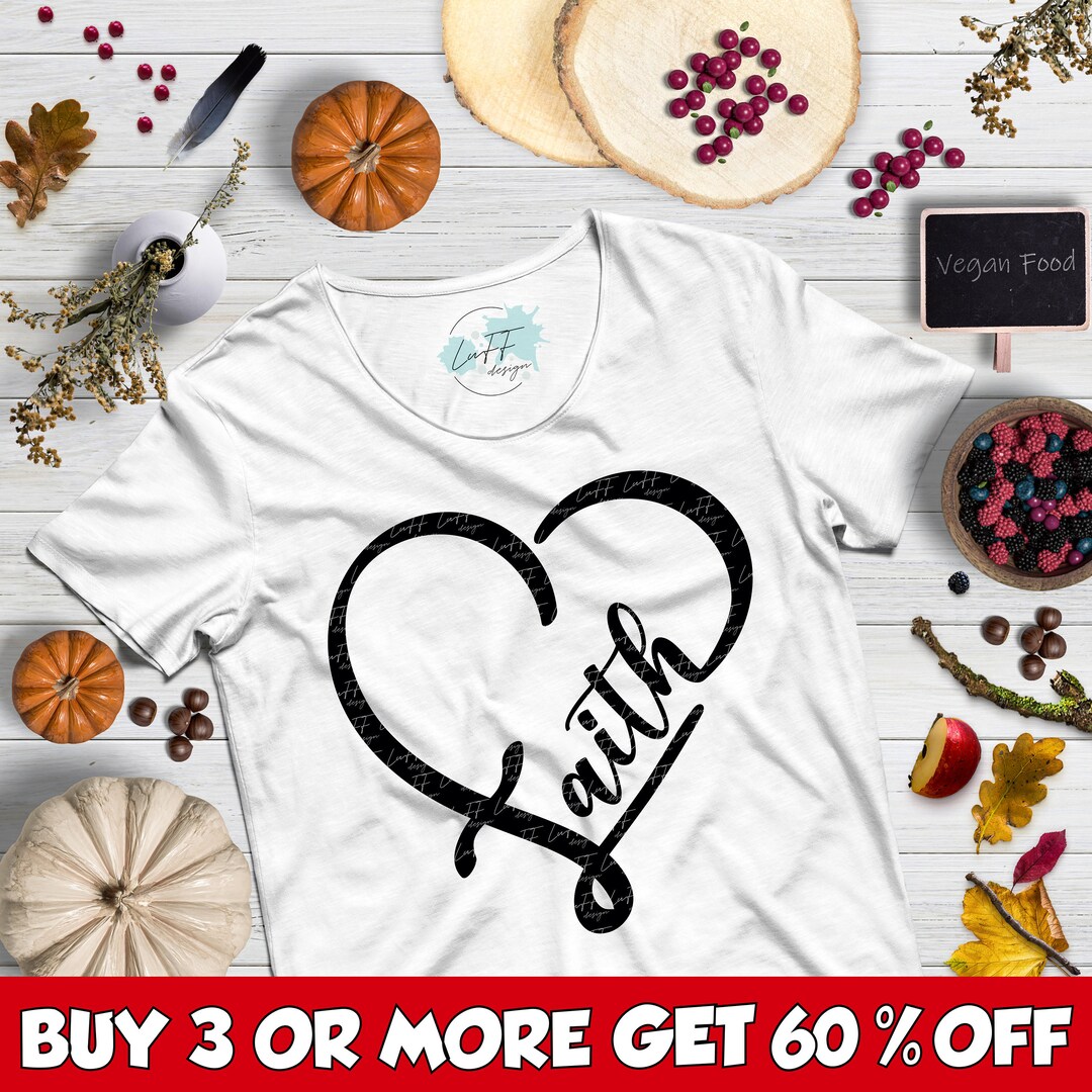 Faith Heart SVG, Faith SVG, Easter SVG, Blessed Svg, Religious Svg ...