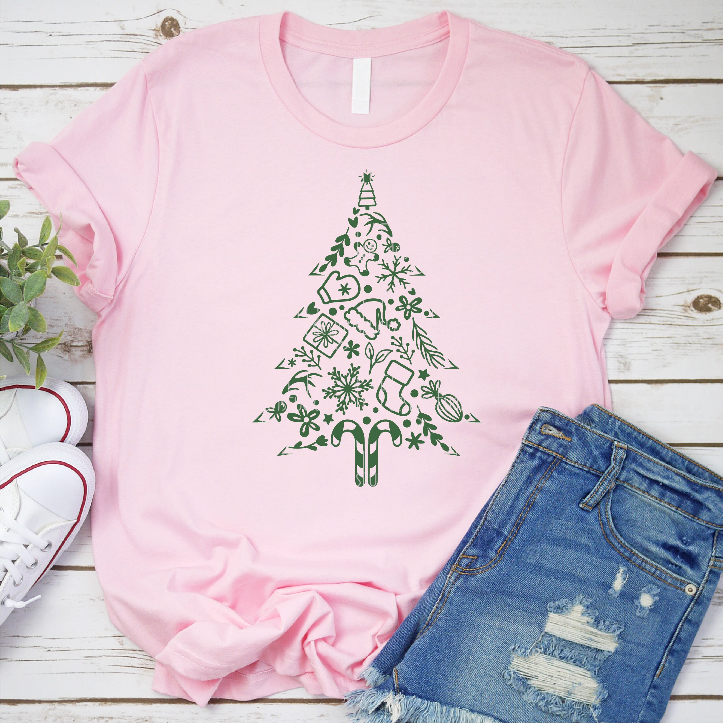 Christmas Tree SVG Christmas Doodle SVG Christmas Shirt Svg - Etsy