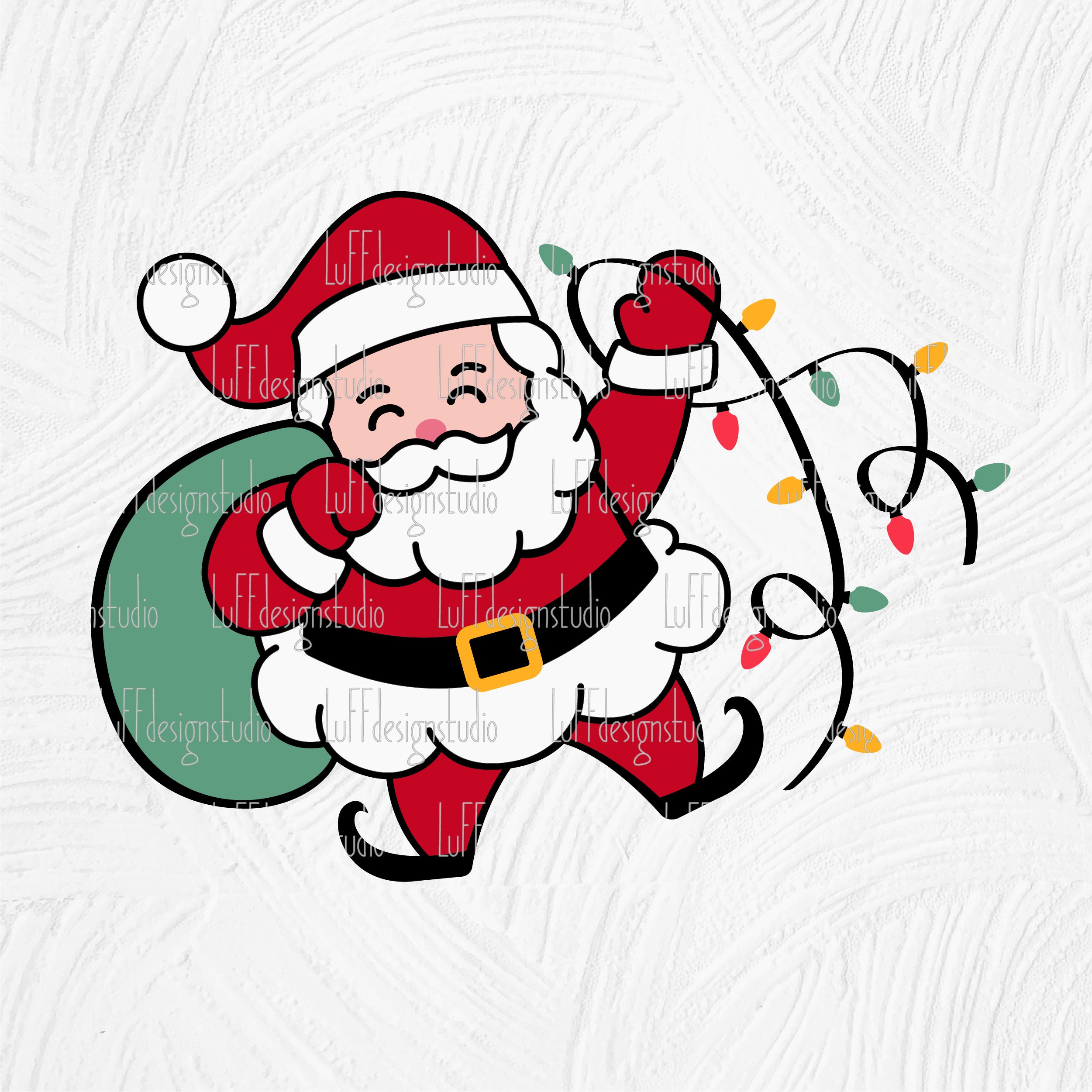 Santa SVG Santa Claus SVG Kids Christmas SVG Christmas - Etsy