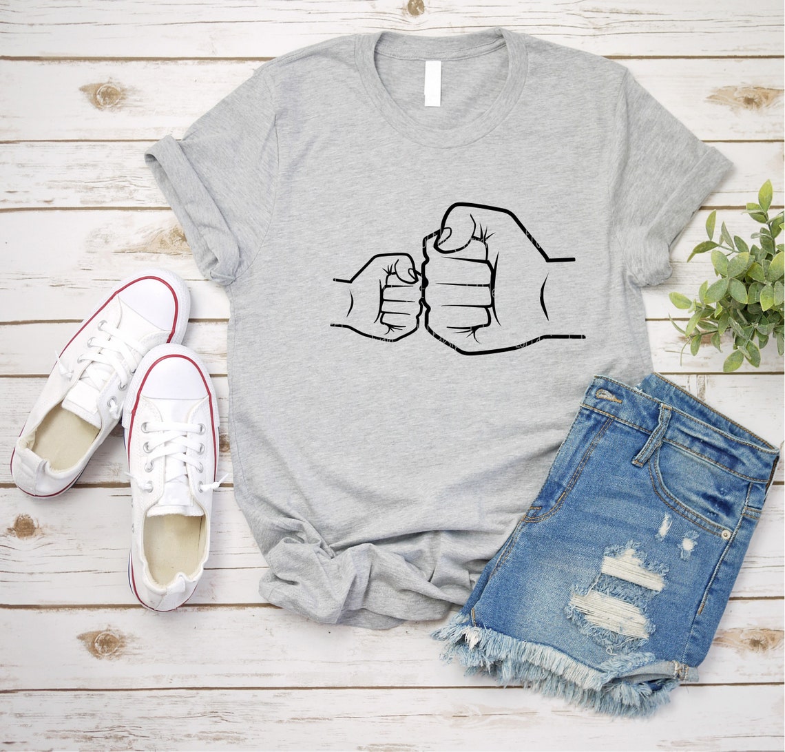 Faust Bump SVG Vatertag SVG Papa SVG Papa SVG Vater und - Etsy.de