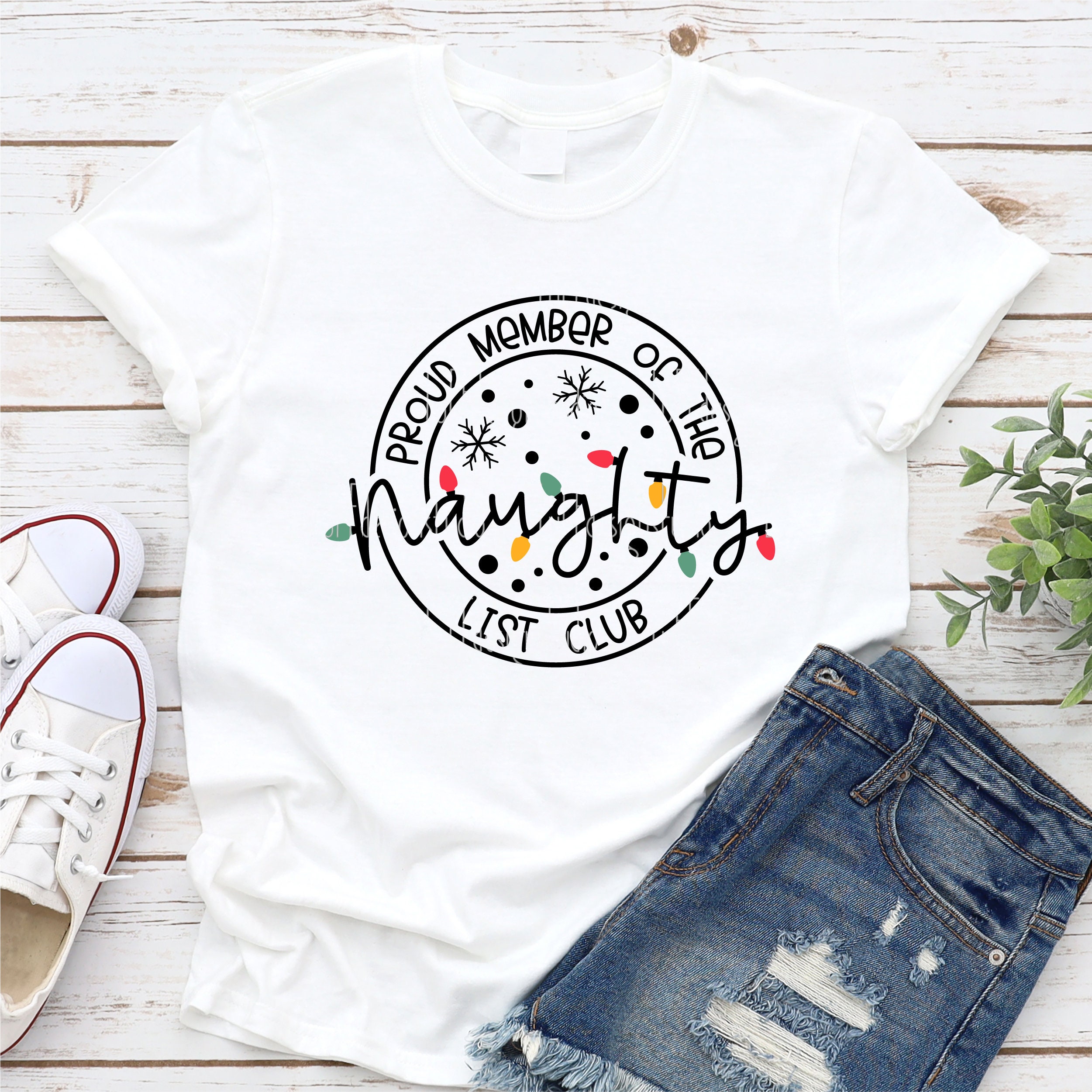 Proud Member of the Naughty List Club SVG Png Svg File for - Etsy