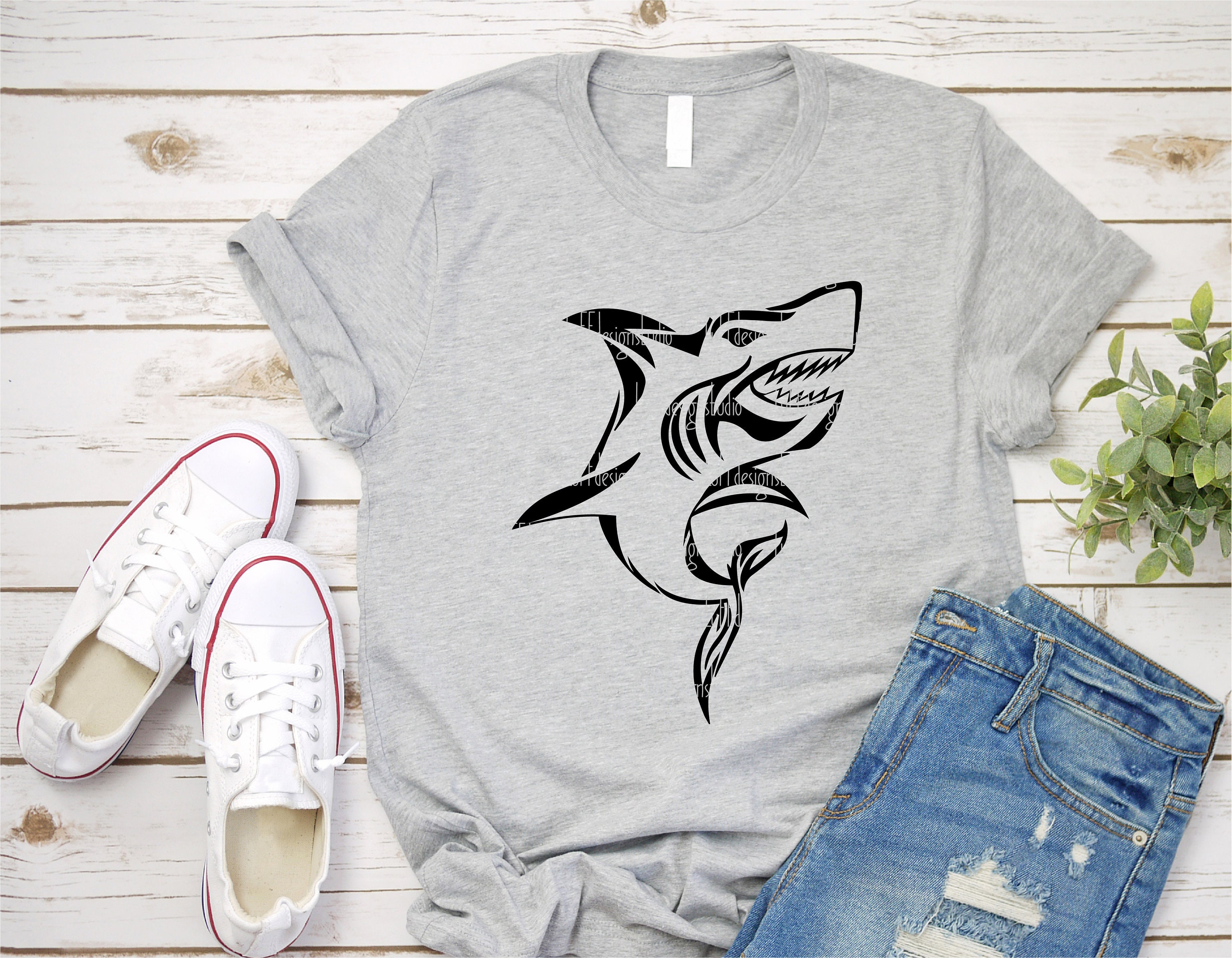 Shark SVG Bundle Sharkbeat SVG Shark Fin SVG Shark Clipart | Etsy