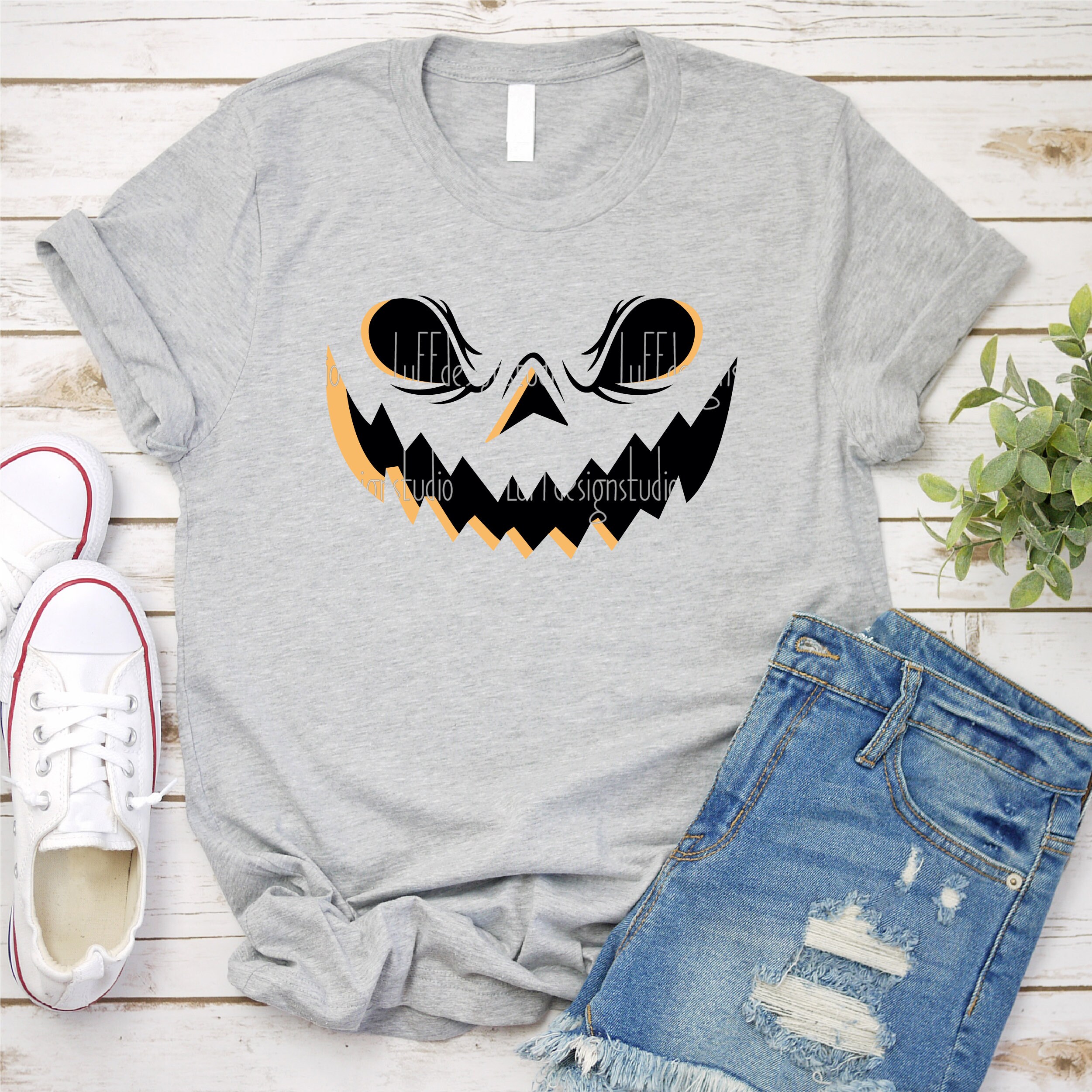 Scary Pumpkin Face SVG Jack O Lantern SVG Boys Halloween - Etsy