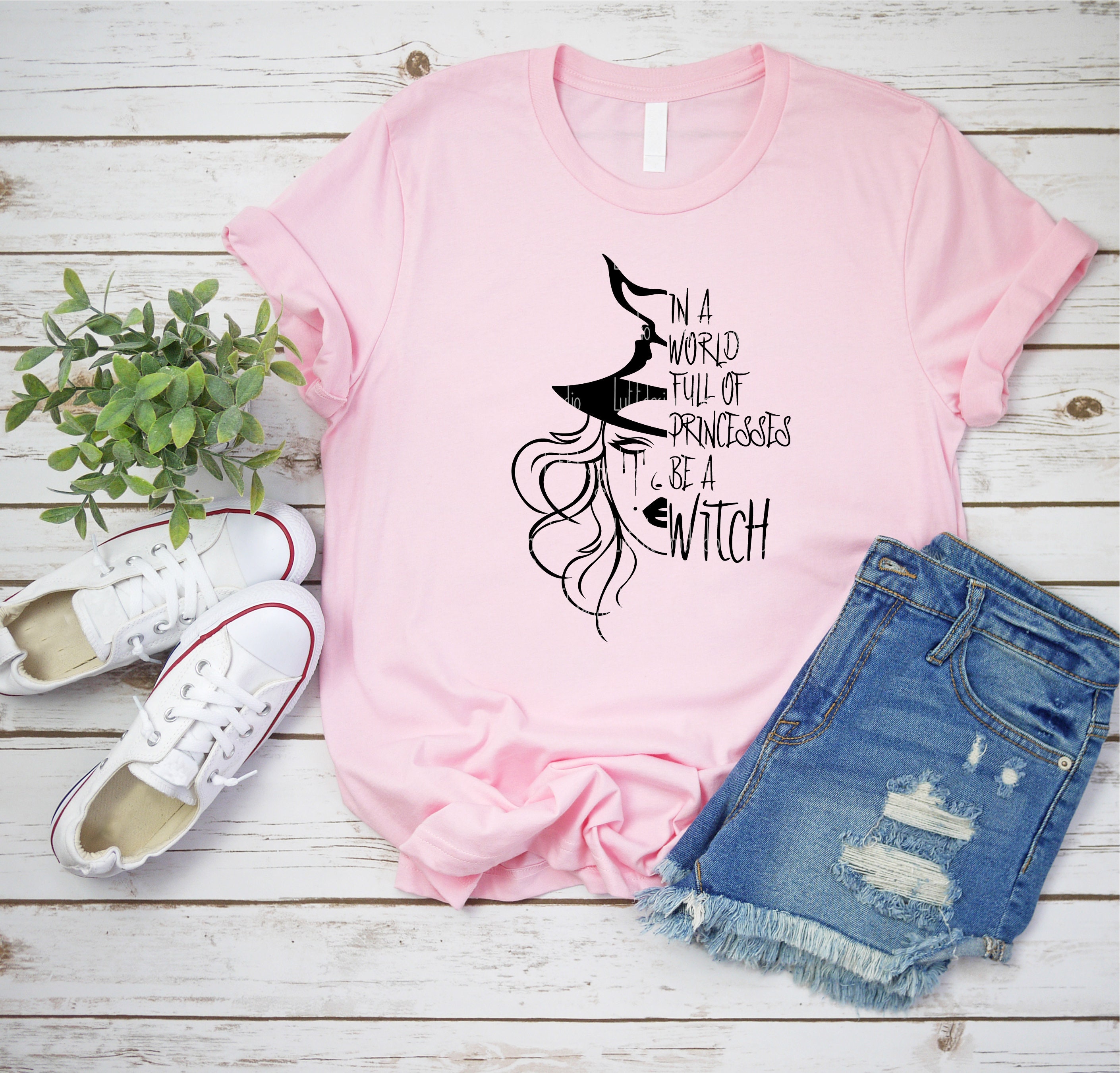 Witch SVG, Witchy SVG, Halloween SVG, in a World Full of Princess Be A ...
