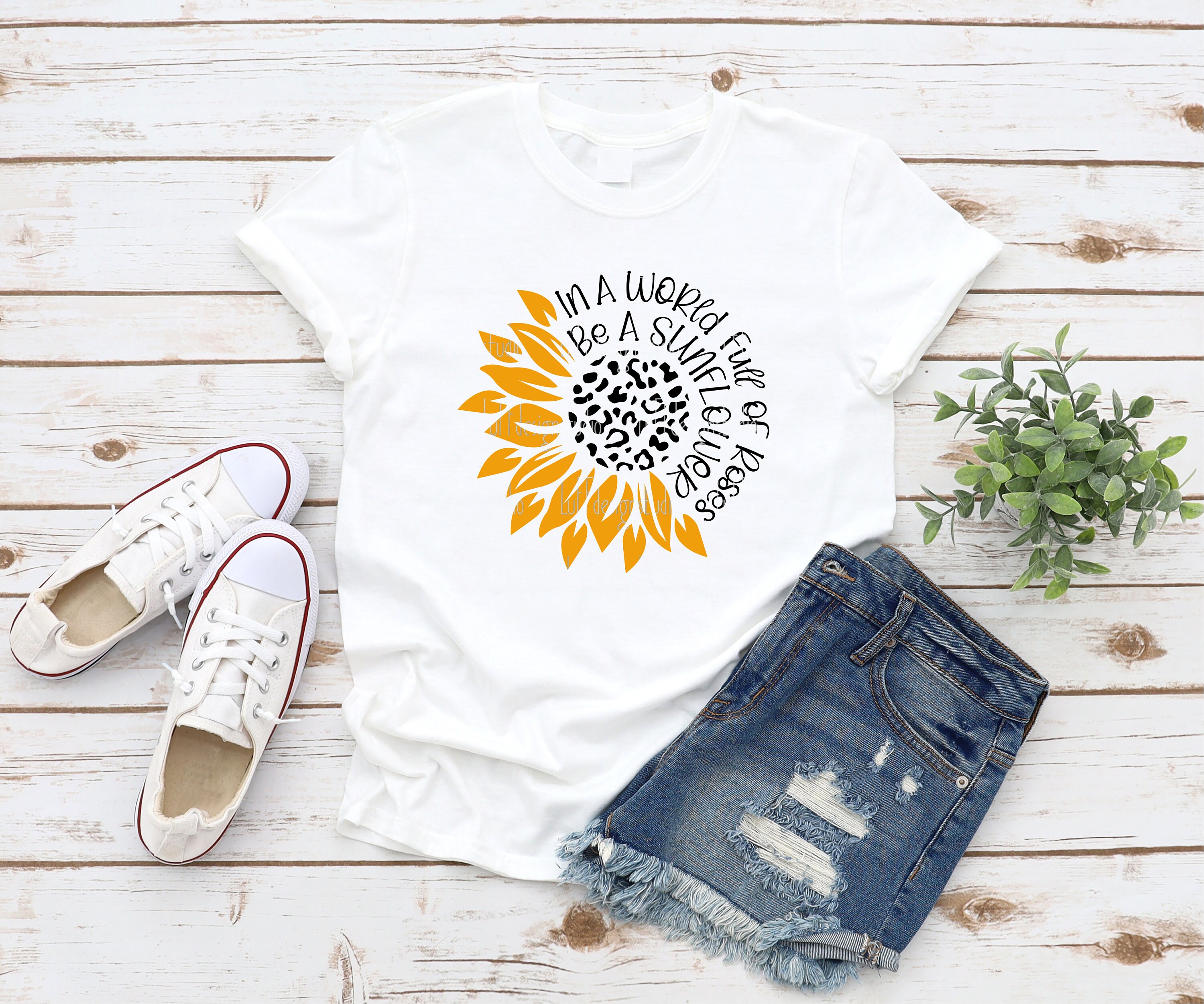 Be a Sunflower SVG Half Sunflower PNG Inspirational SVG | Etsy Canada