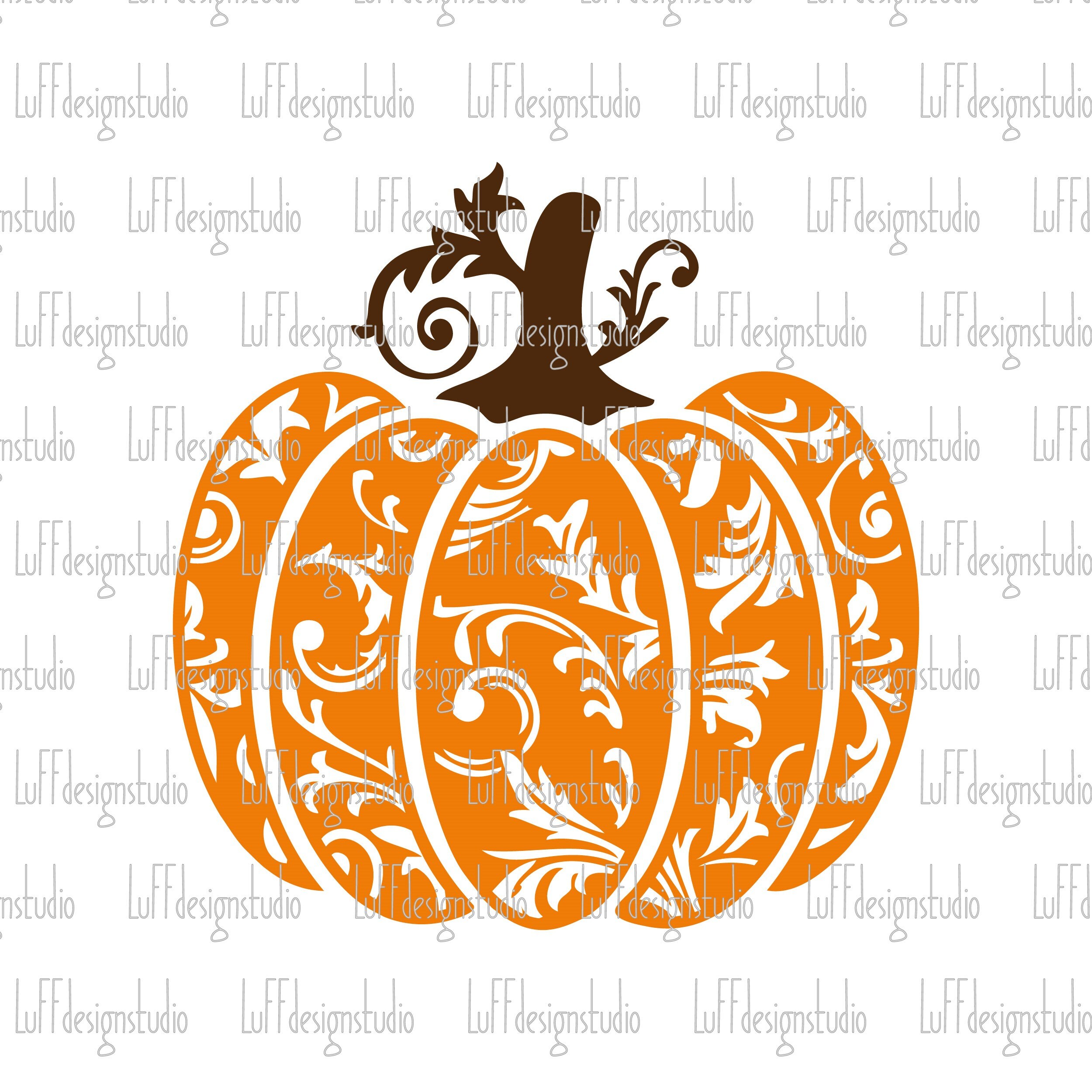 Kürbis SVG Herbst SVG Swirly Kürbis SVG Halloween SVG - Etsy Schweiz