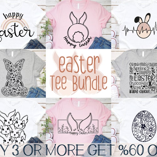 Easter Bundle SVG Bundle Easter Shirt SVG for Cricut - Etsy