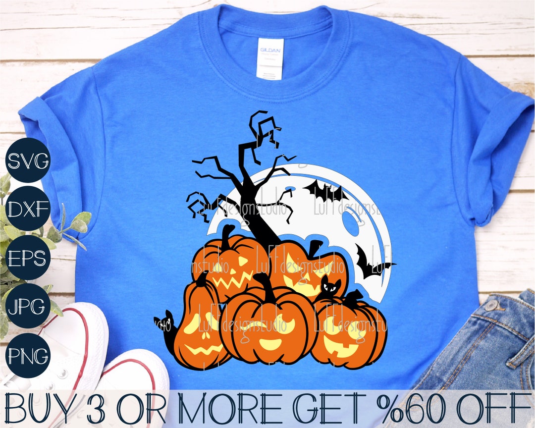 SVG espeluznante, SVG de Jack-O-Lantern, SVG de Halloween, SVG de ...