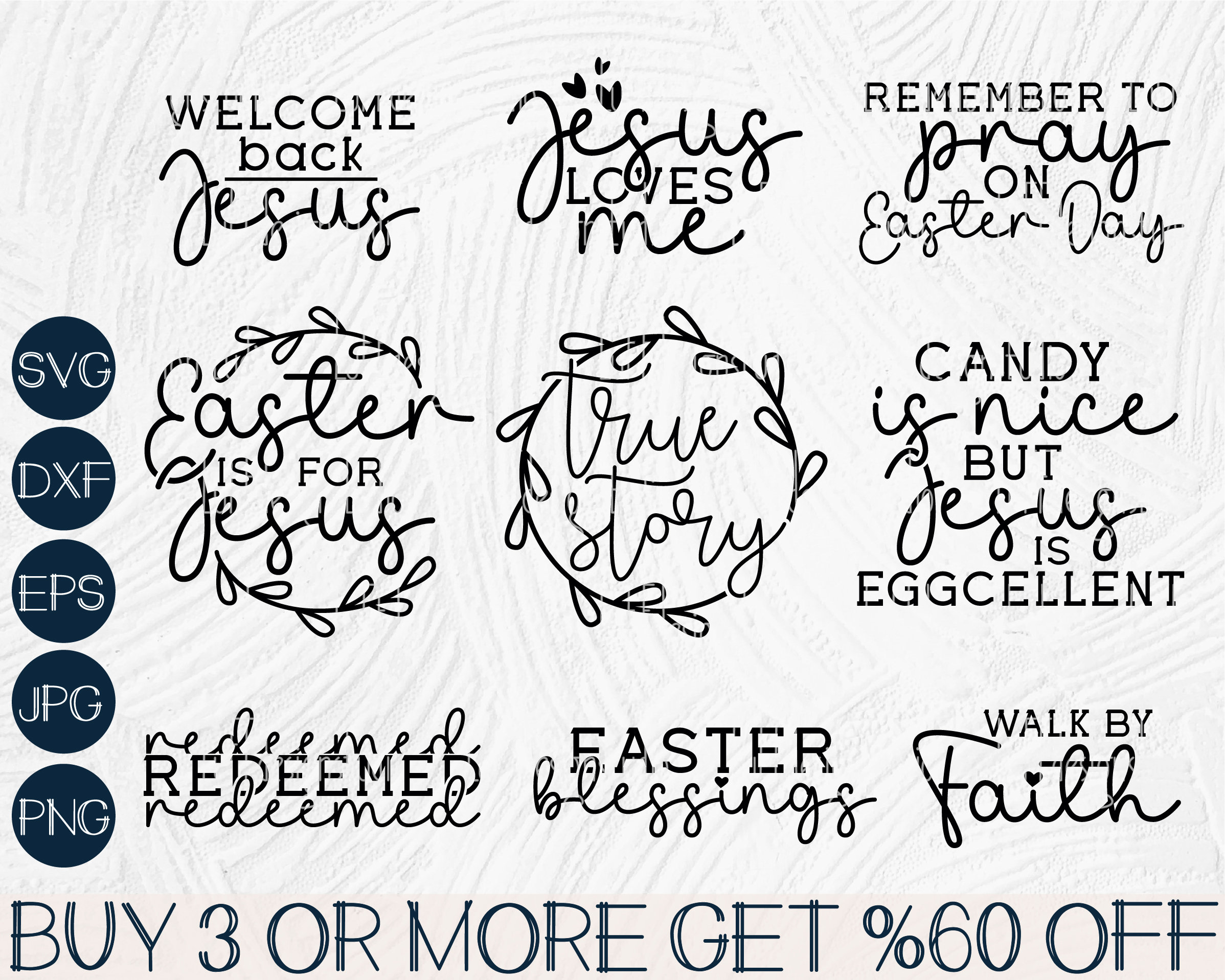 Jesus SVG Christian Easter SVG Religious SVG Bible Verse - Etsy
