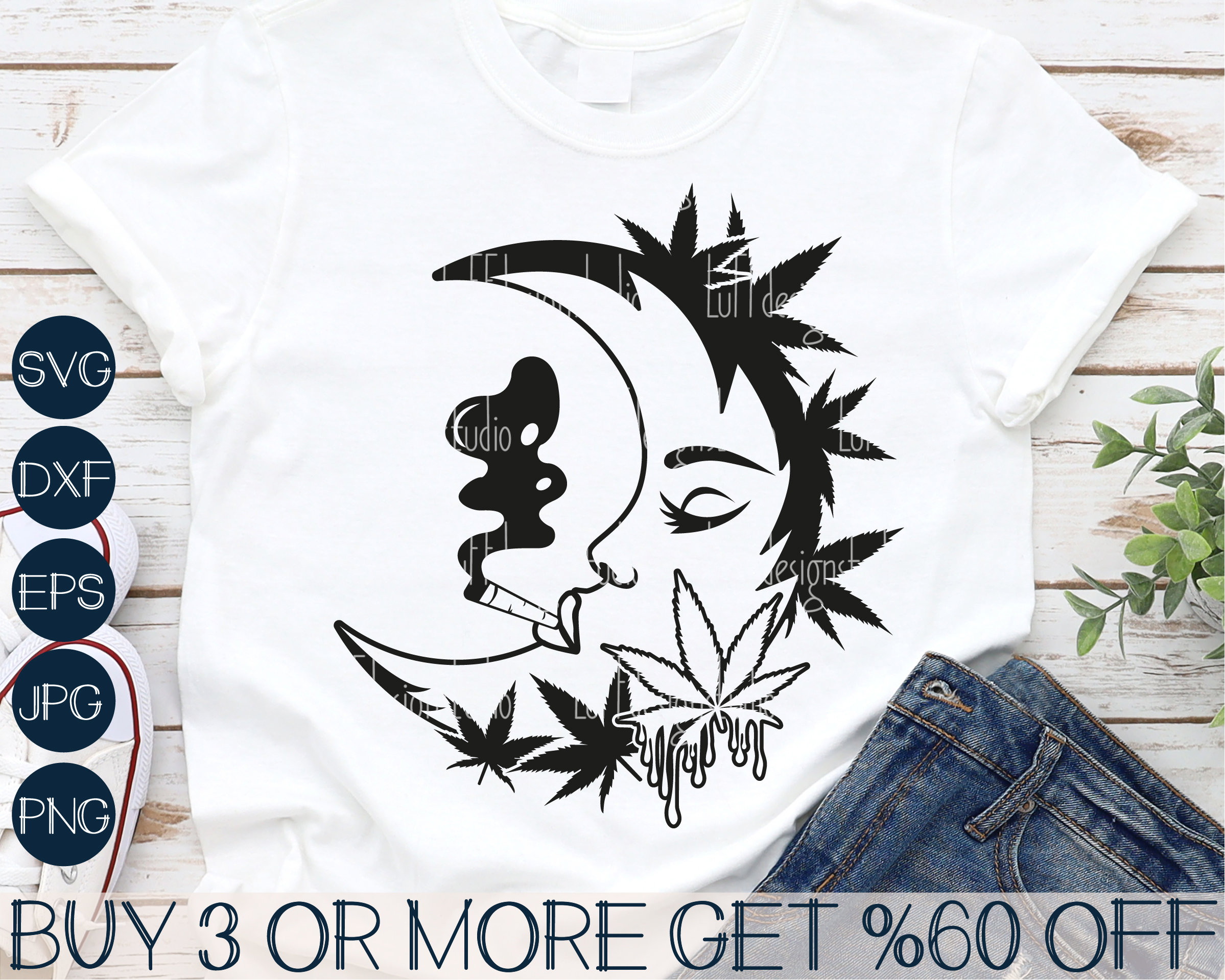 Weed SVG Moon SVG Stoner SVG 420 Svg Marijuana Svg - Etsy Canada