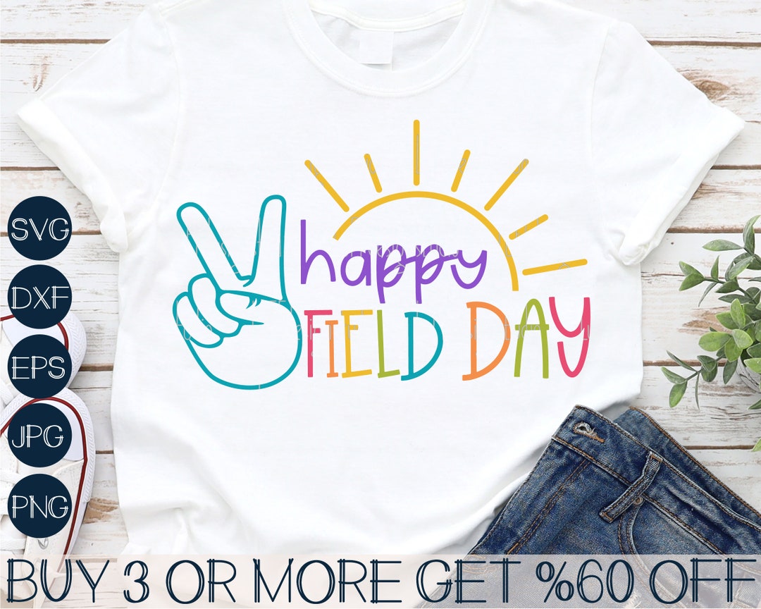 Happy Field Day SVG, School Fun Day SVG, Field Day 2024 PNG, Kids ...