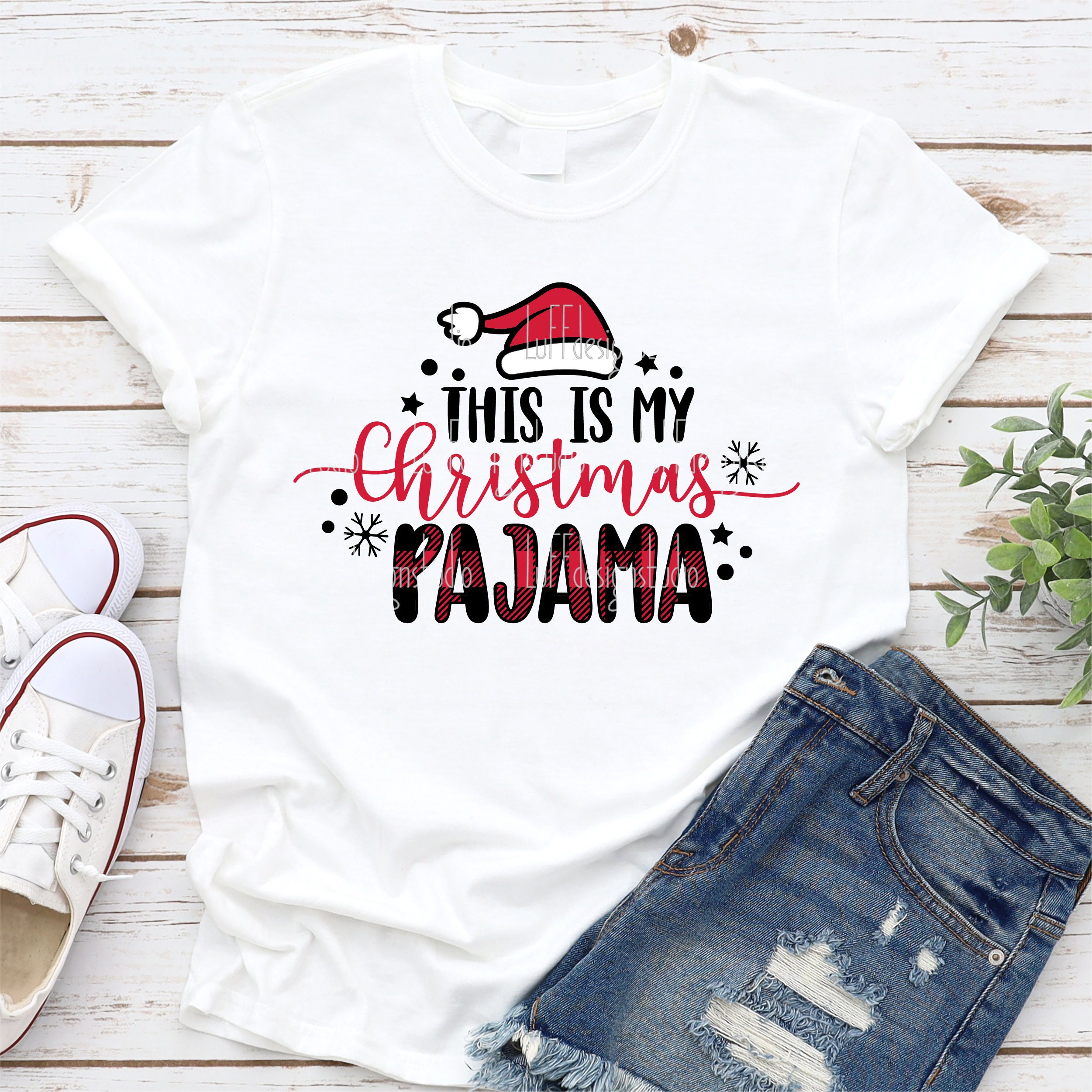 This is My Christmas Pajama SVG, Family Christmas SVG, Funny Christmas ...