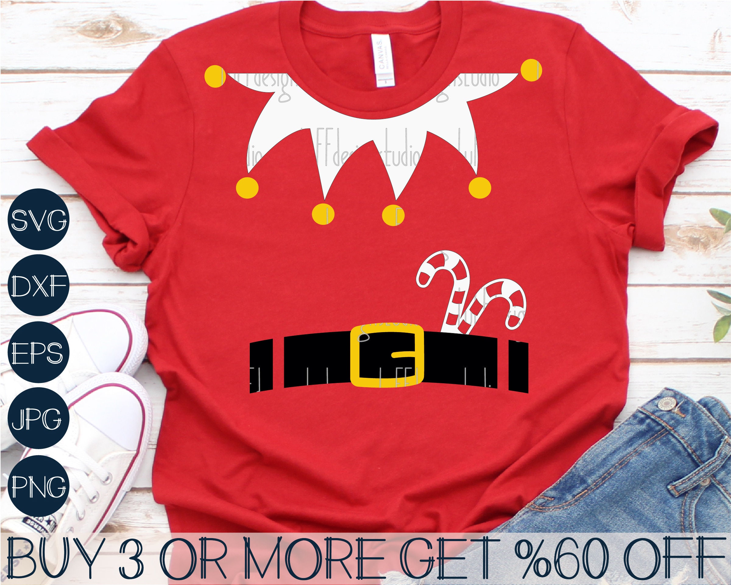 Elf SVG Funny Christmas Shirt SVG Santa SVG Costume Svg - Etsy
