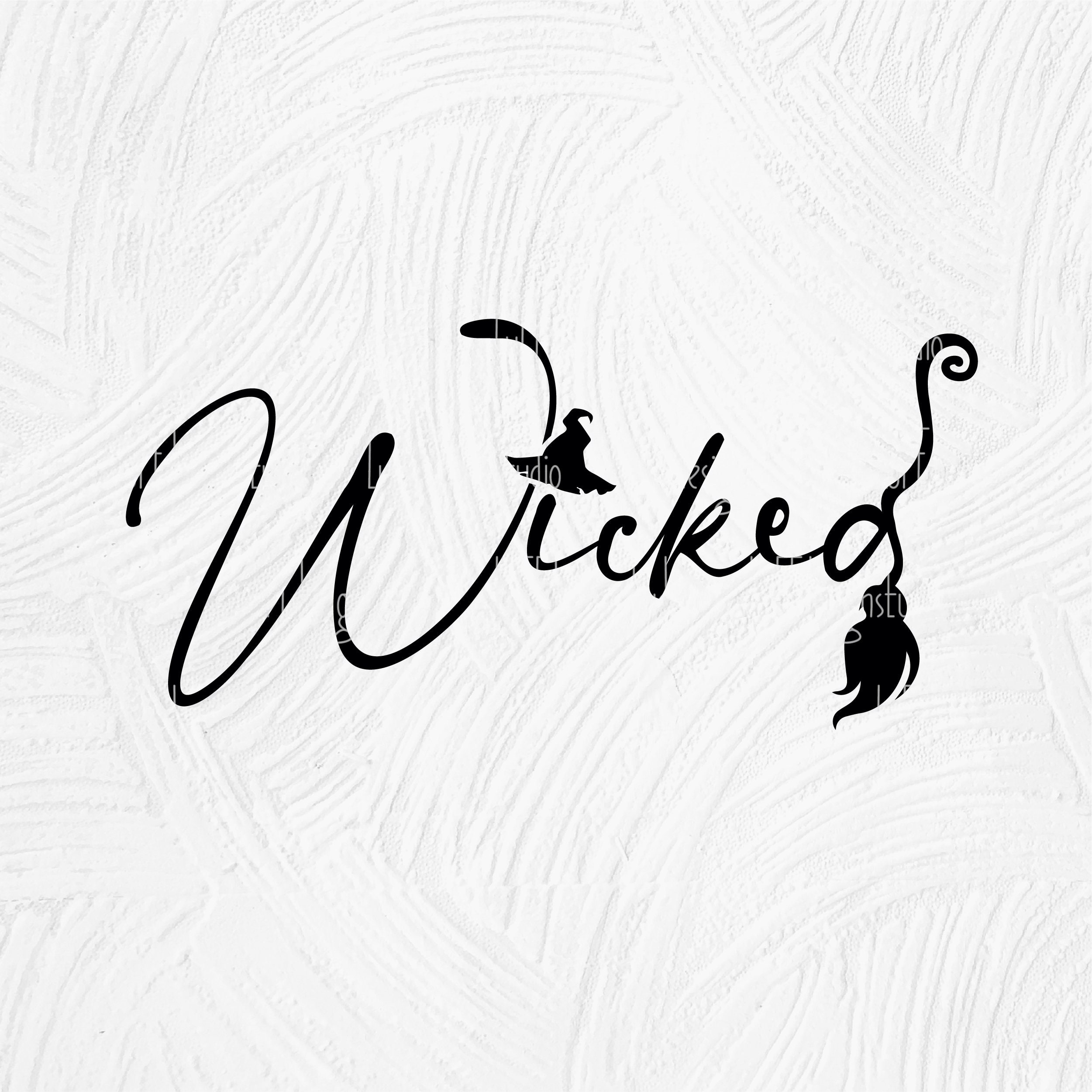 Wicked SVG Halloween SVG Witchy SVG Spooky Svg Halloween - Etsy